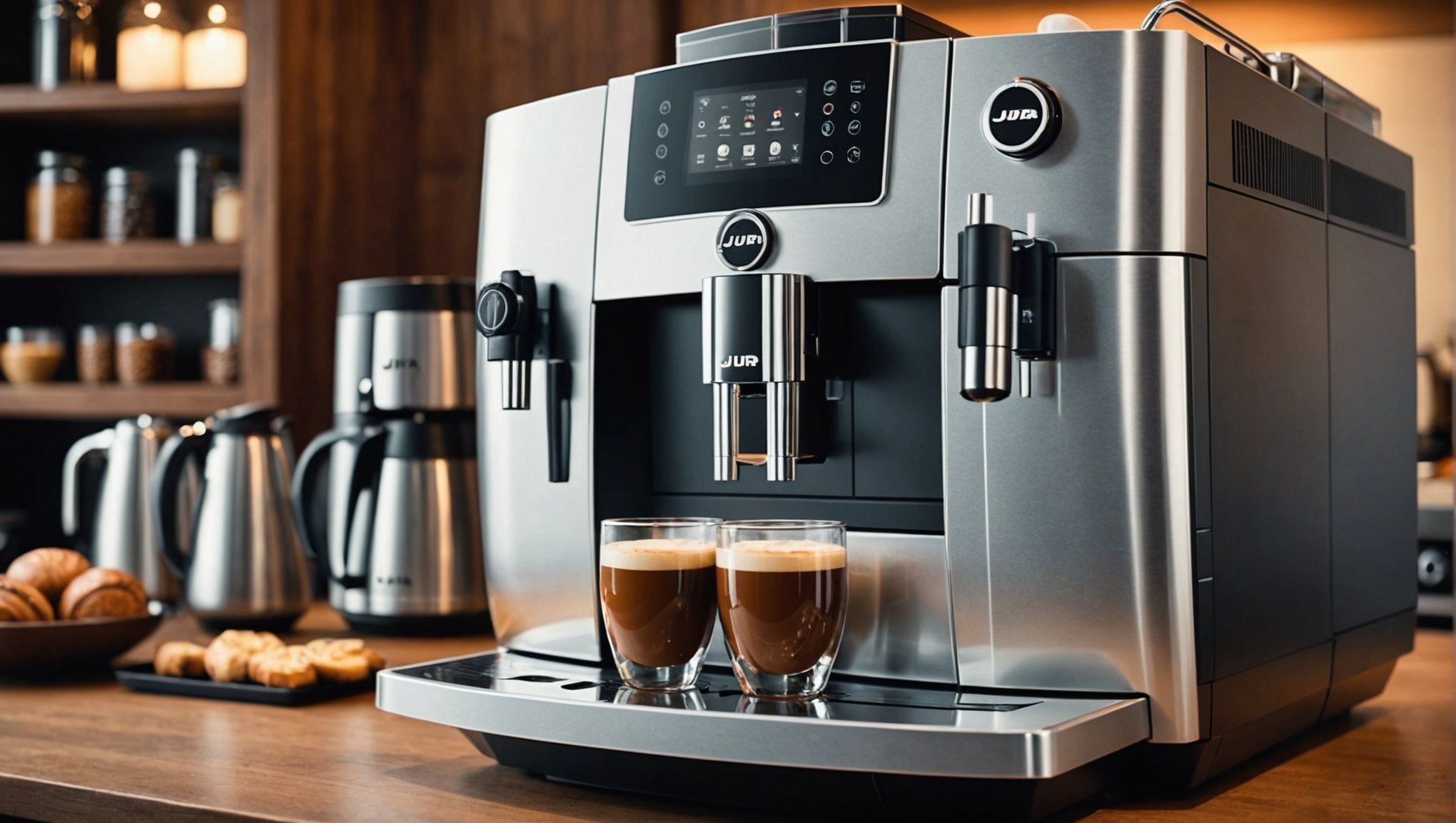 Découvrez la cafetière Jura E8 : luxe et performance